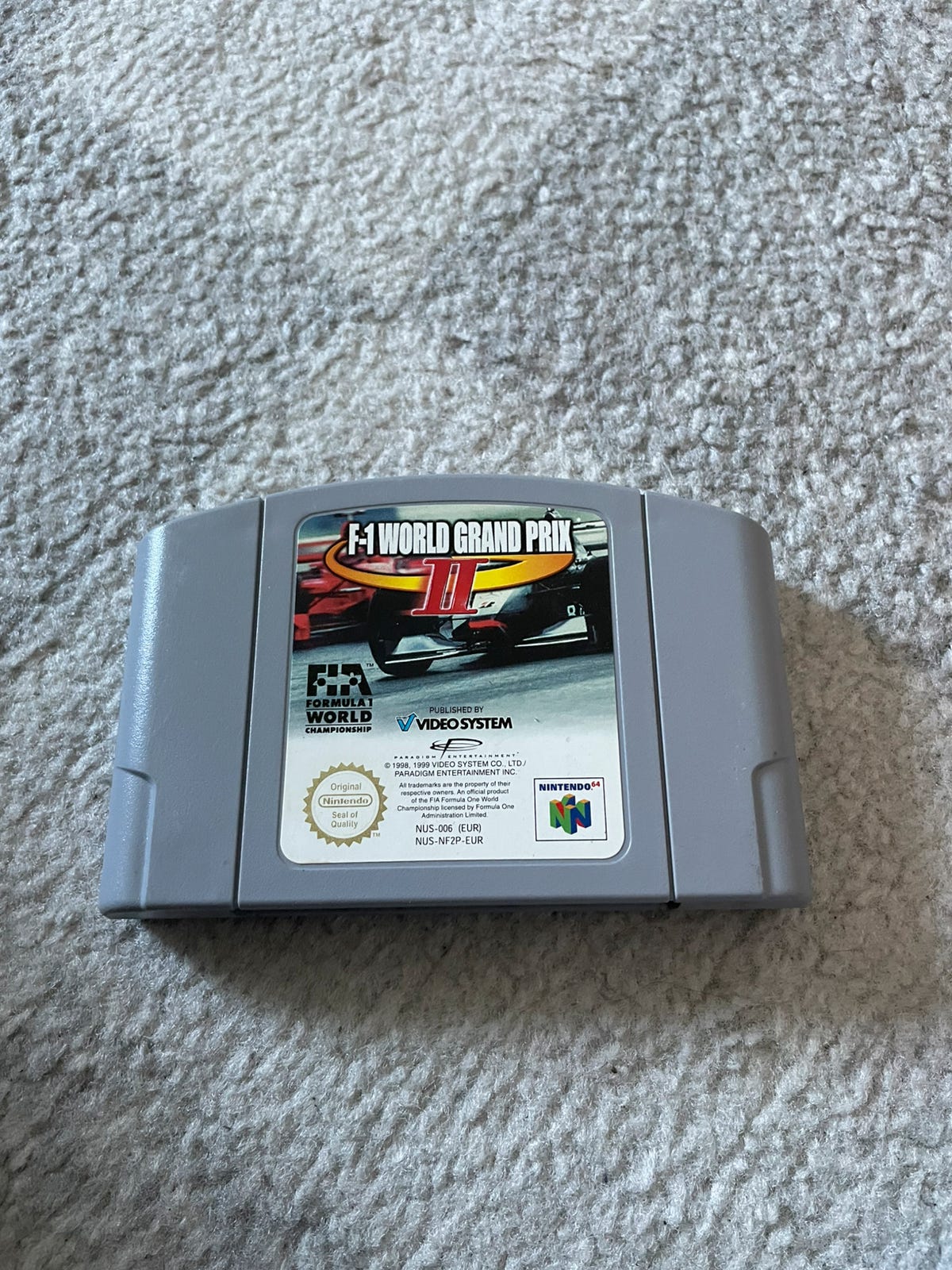 F1 World Grand Prix II - Nintendo 64 / N64 | FINN-torget