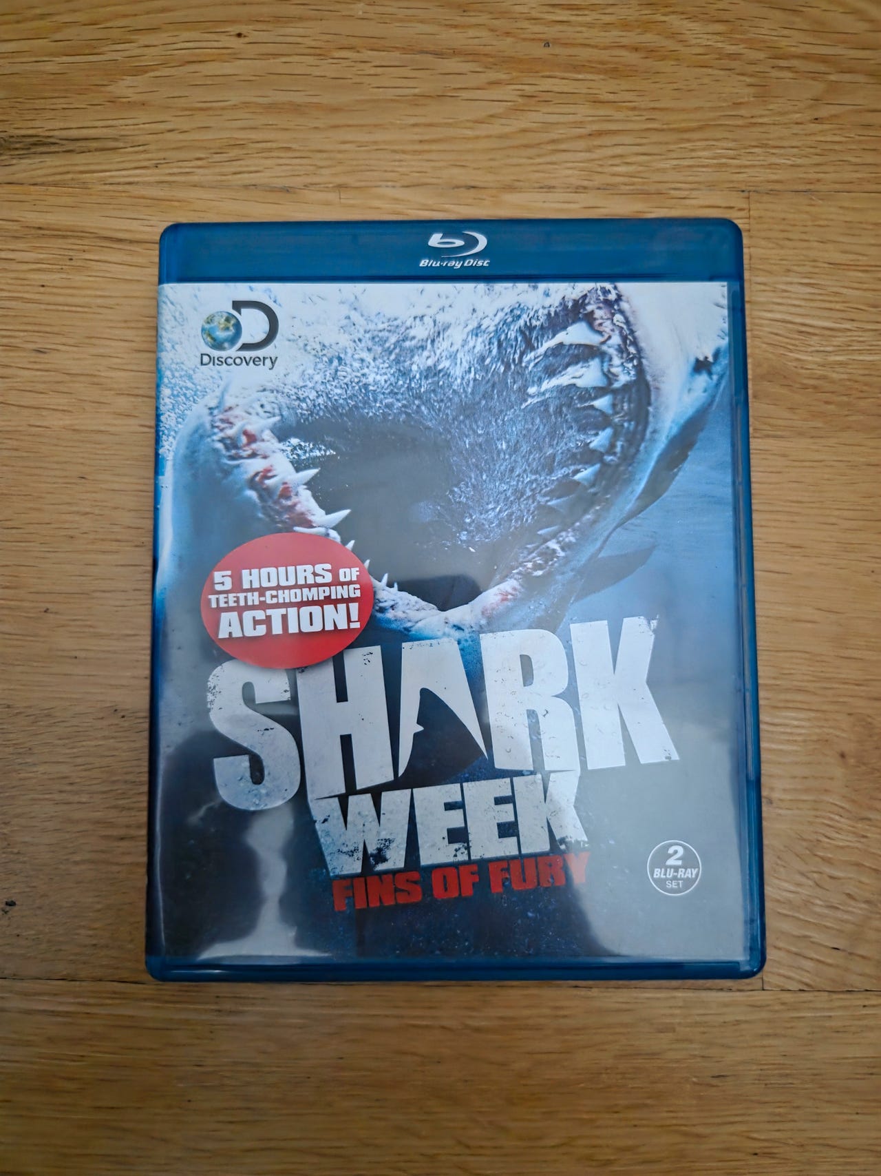 Shark Week - Fins Of Fury + 7000 andre filmer på blu-ray🎞️ | FINN-torget