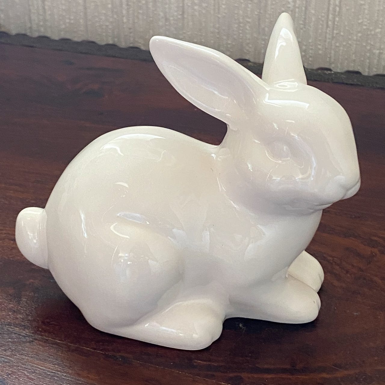 Medium hvit kanin hare Påske Påskehare påskepynt vår dekorasjon pynt | FINN-torget