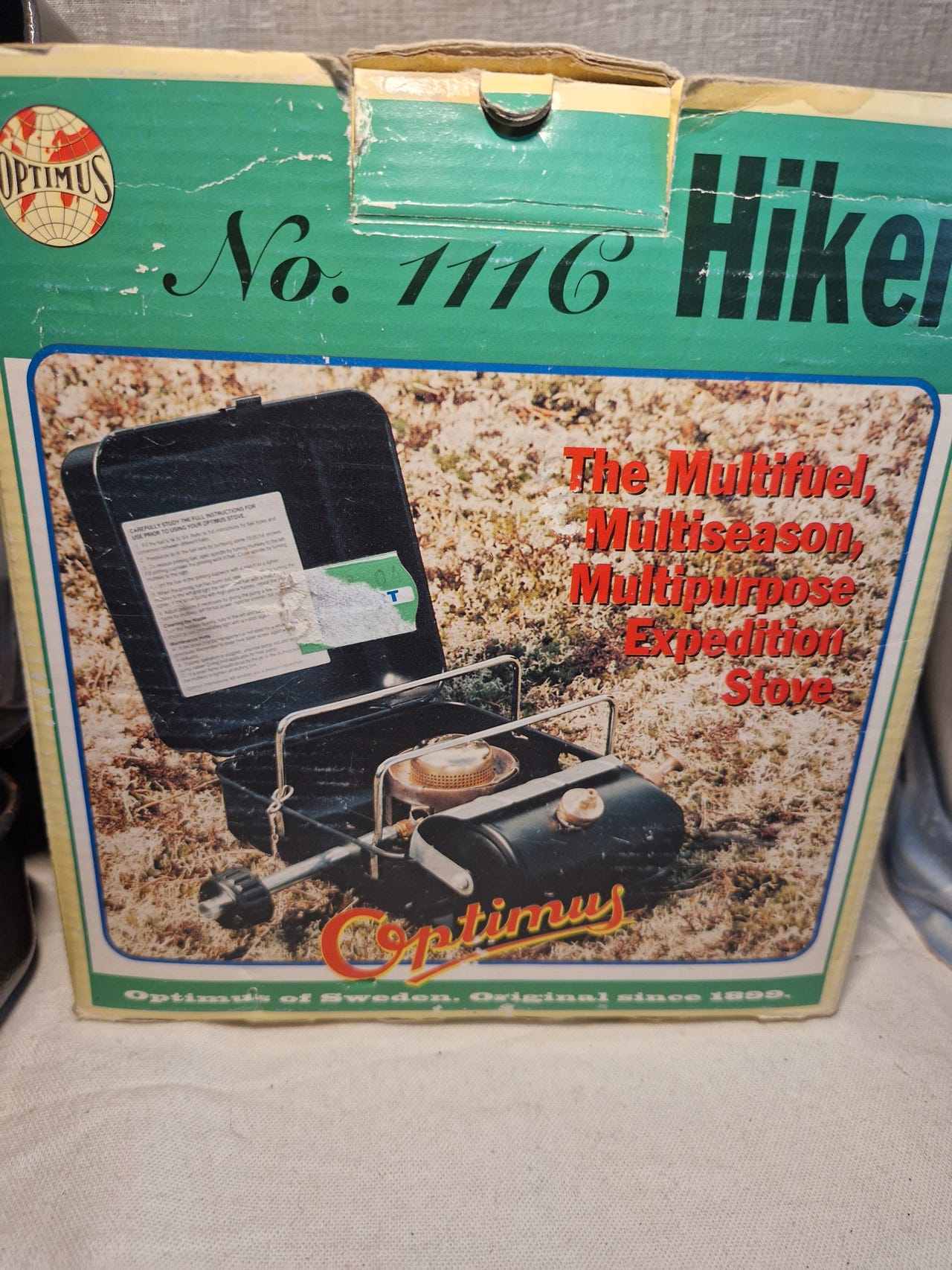 Optimus 111 C Hiker i original eske | FINN-torget