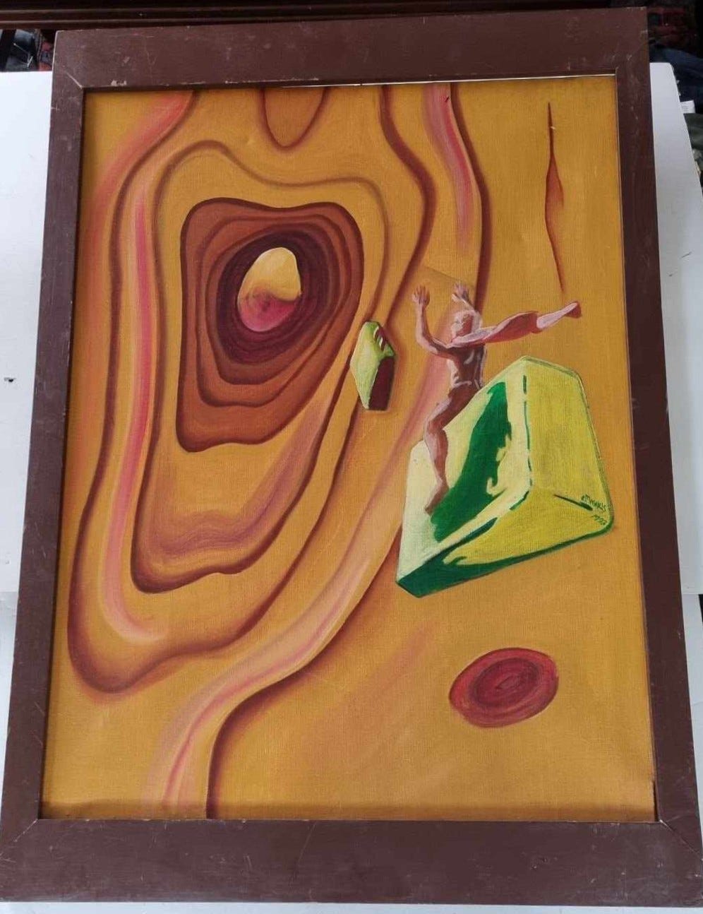 Oljemaleri signert R Magnus 1993 | FINN-torget