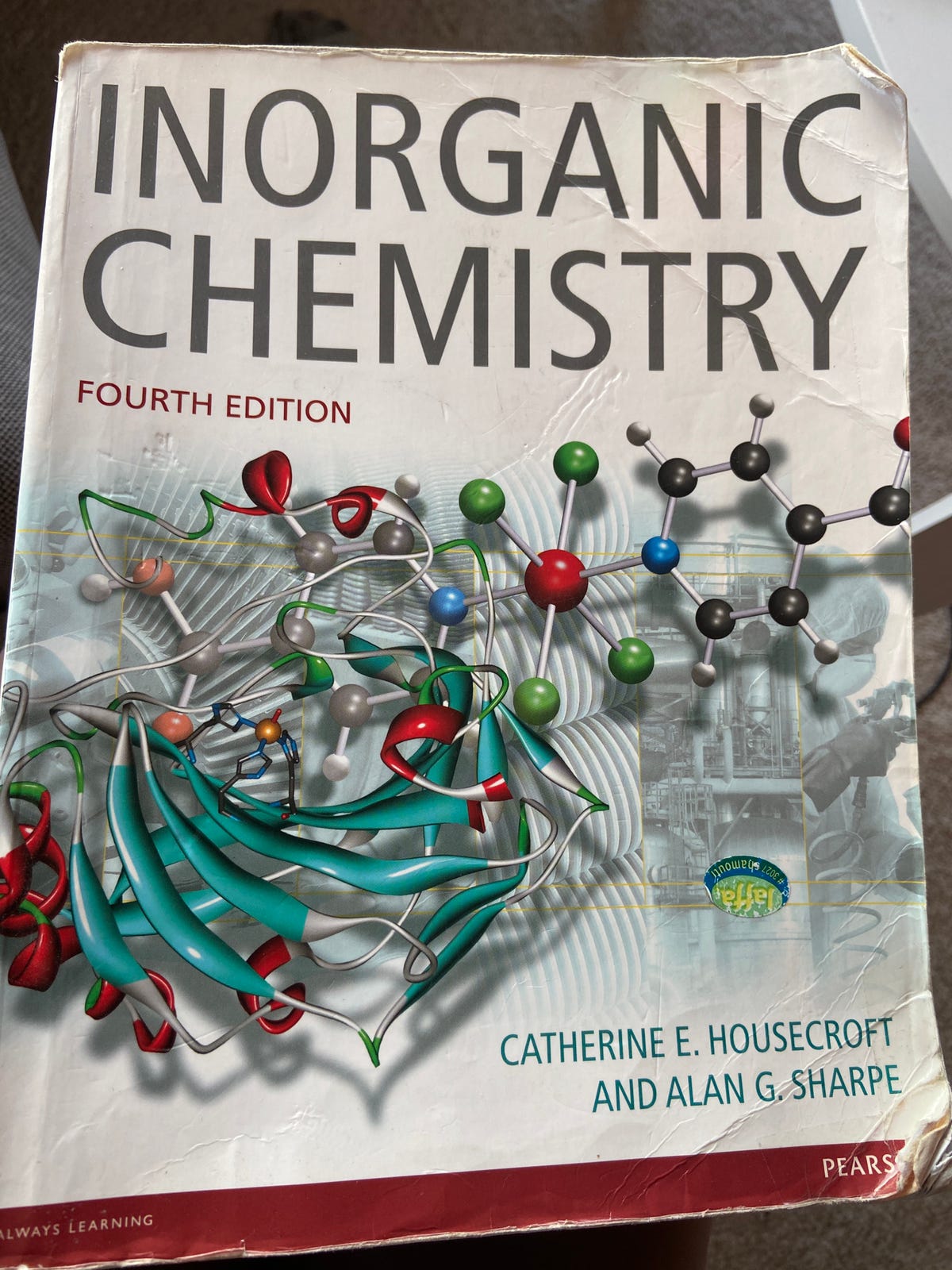 Inorganic Chemistry av Catherine Housecroft and Alan G. Sharpe | FINN ...