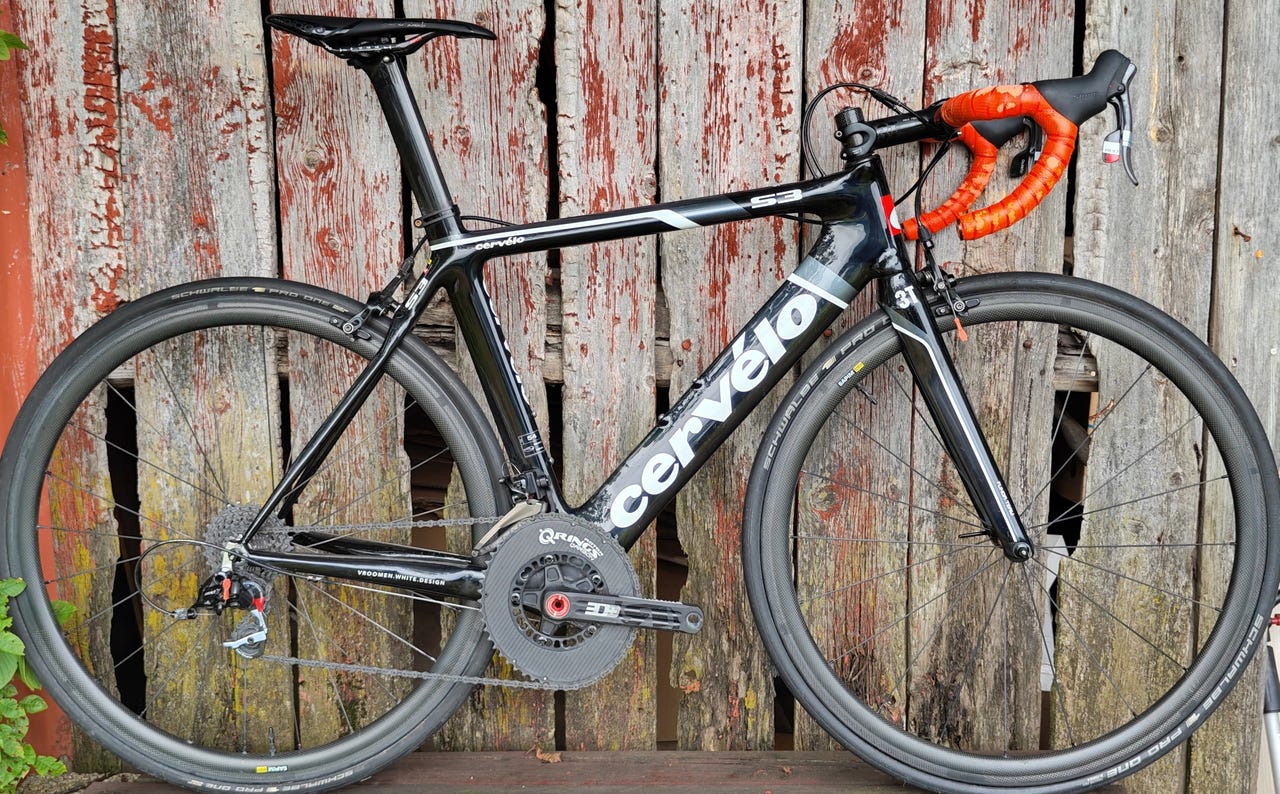 Ultralett (6,6x kg) meget pen Cervelo S3 (54/M) SRAM RED karbon hjul | FINN-torget