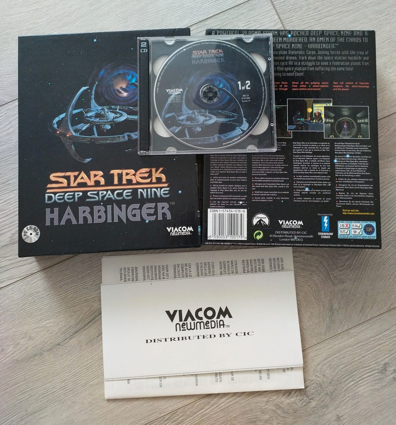 " Star Trek: Deep Space Nine: Harbinger " Pc - 1996 Stormfront Studios ...