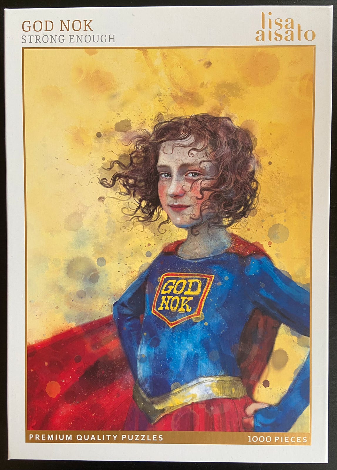 Puslespill 1000 biter Lisa Aisato - God nok | FINN-torget