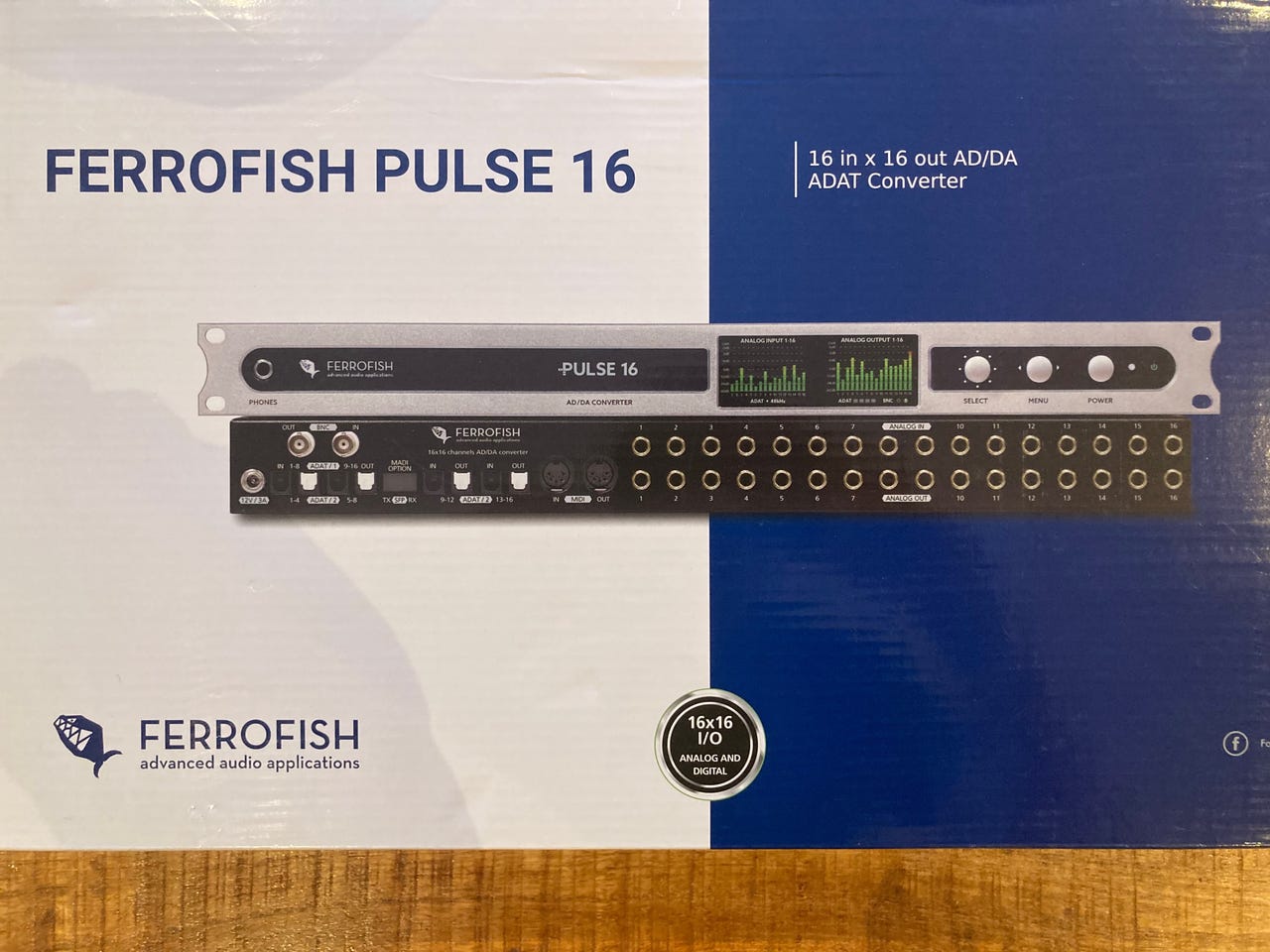 Ferrofish Pulse 16 ADAT converter. Ny! | FINN-torget