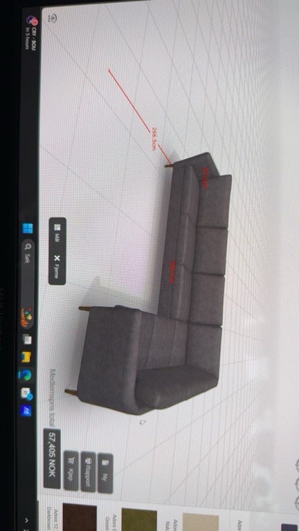 Stor Modulsofa | FINN-torget