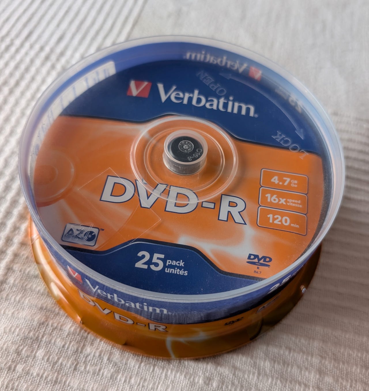 Verbatim DVD-R 4,7GB 16x 25 pack | FINN-torget