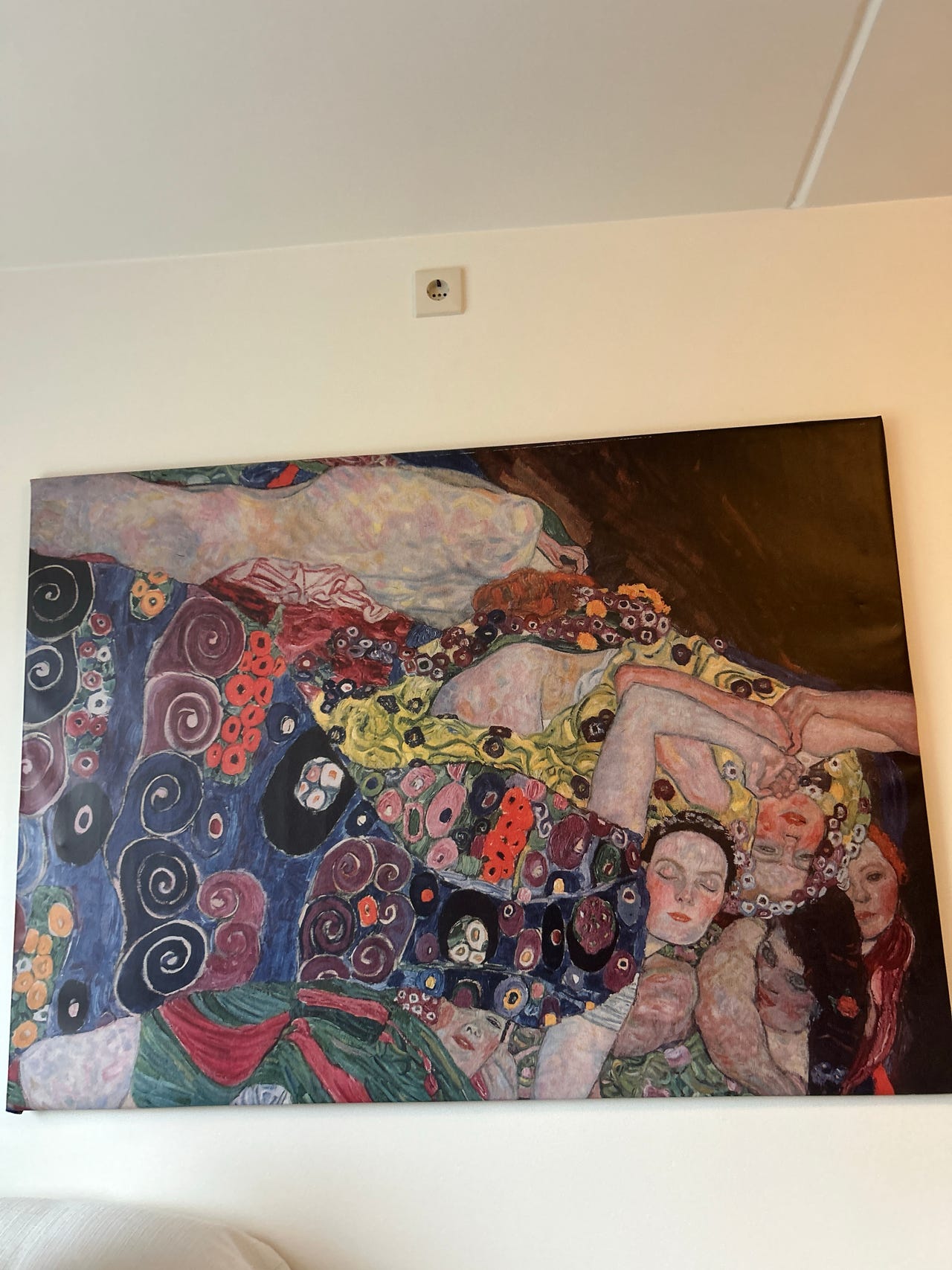 140 x 100 cm bilde på boks duk dratt rund lerret | FINN-torget