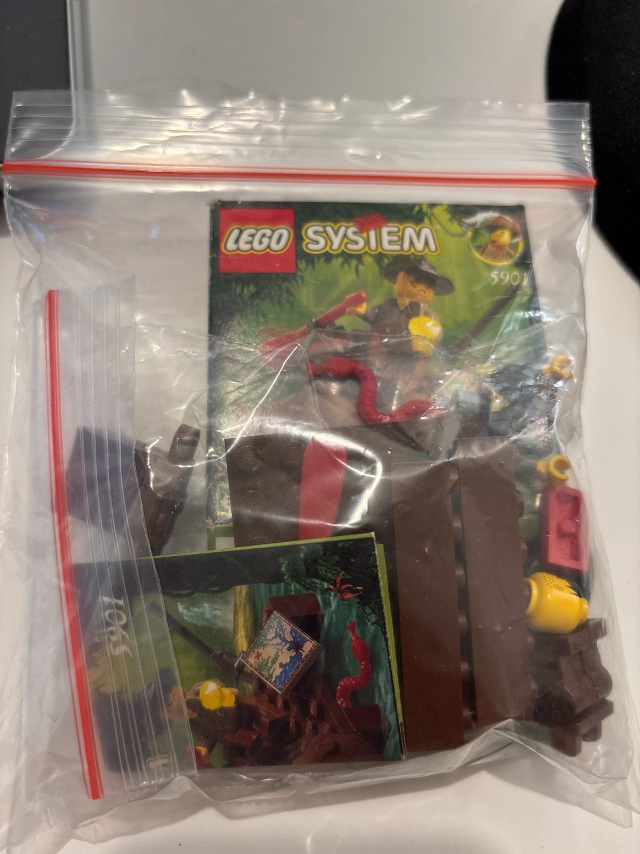 LEGO 5901 – River Raft (Komplett med instruksjoner og eske) | FINN-torget