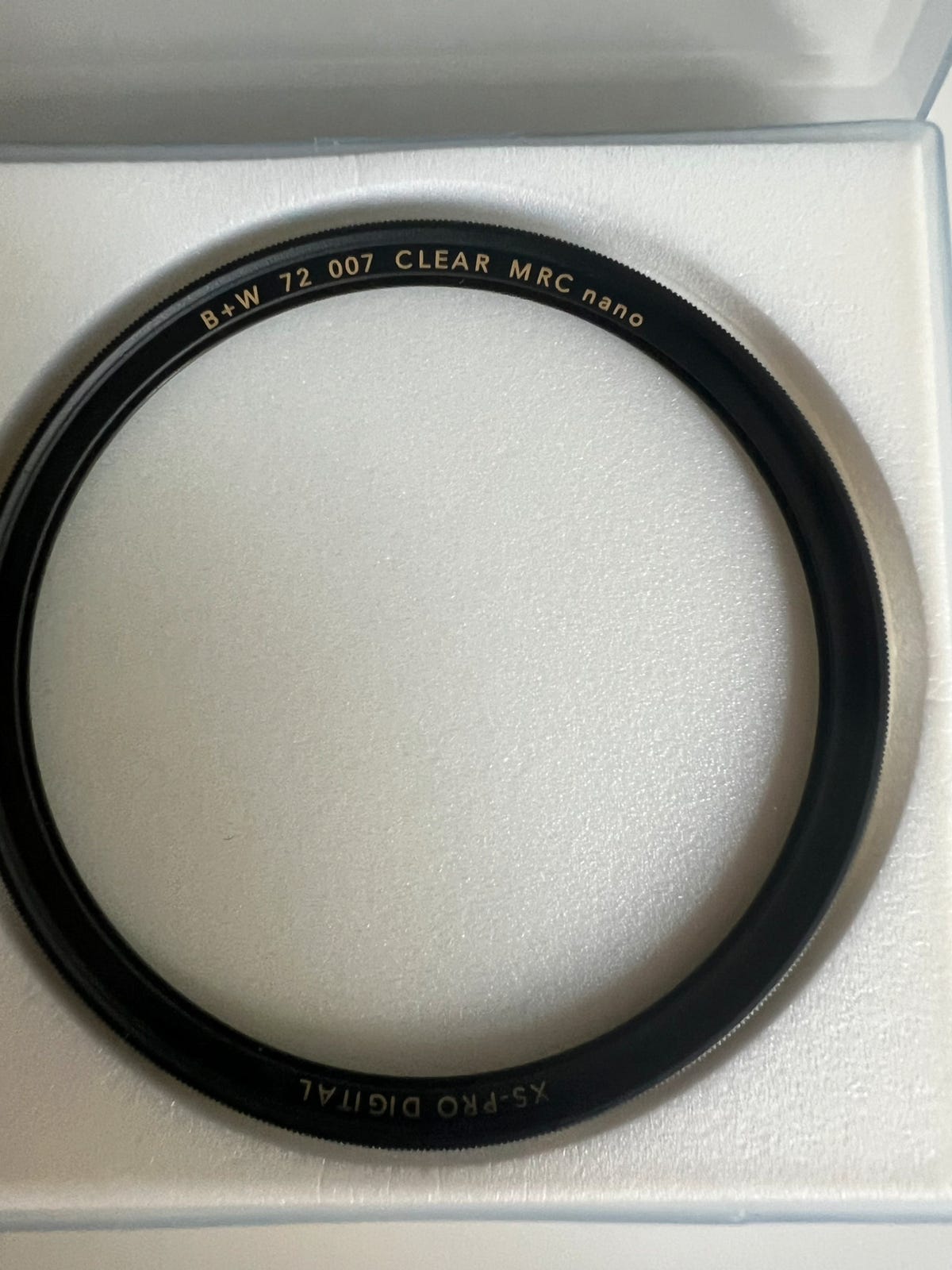 B+W FILTER 72 007 CLEAR MRC nano, XS-PRO DIGITAL | FINN-torget