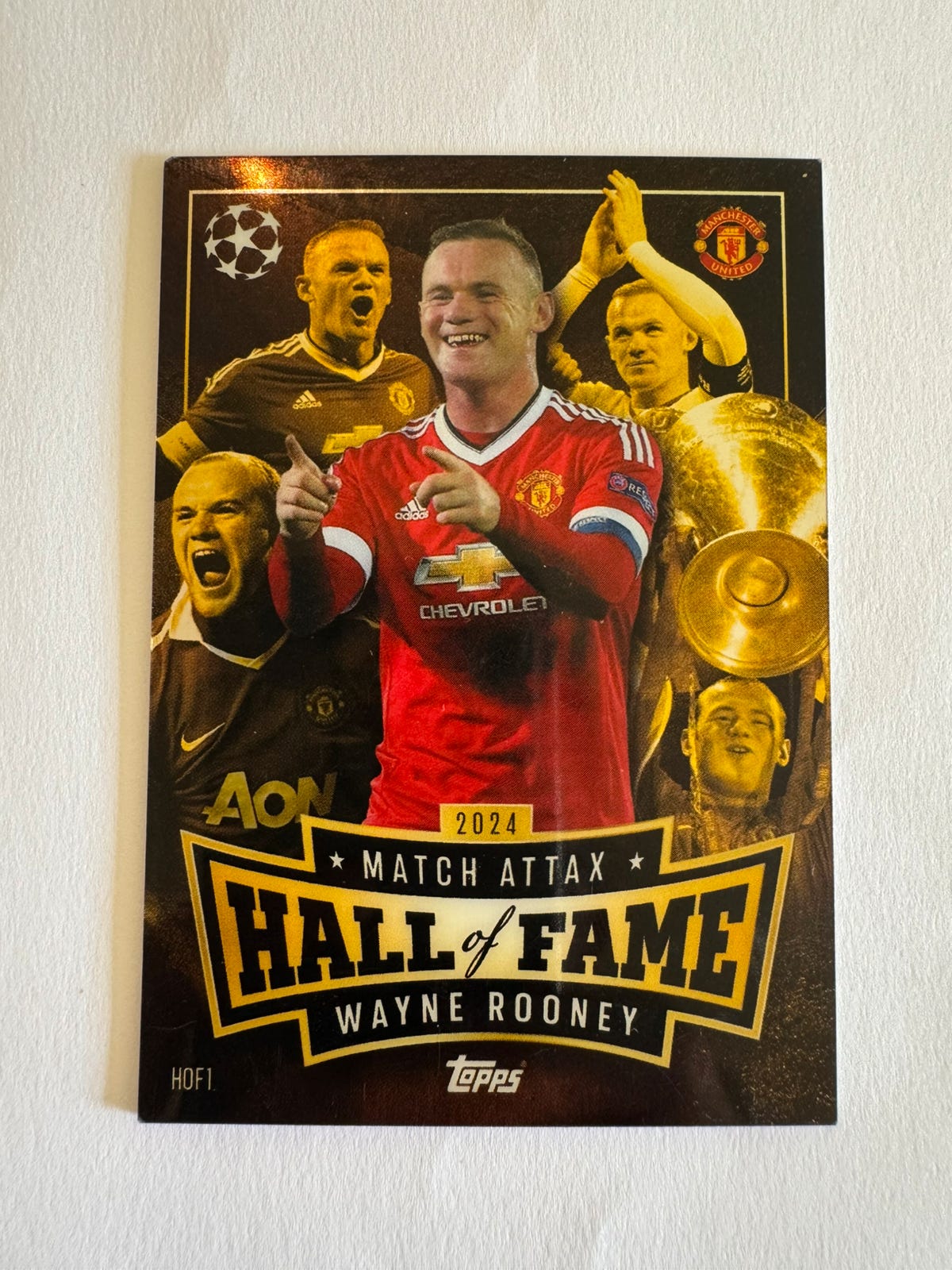 HALL of FAME - Wayne rooney fotballkort | FINN-torget