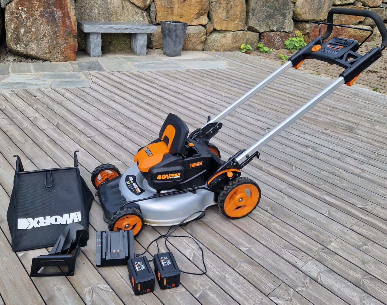 Worx plenklipper + gress-/kantklipper (weedwacker) | FINN-torget