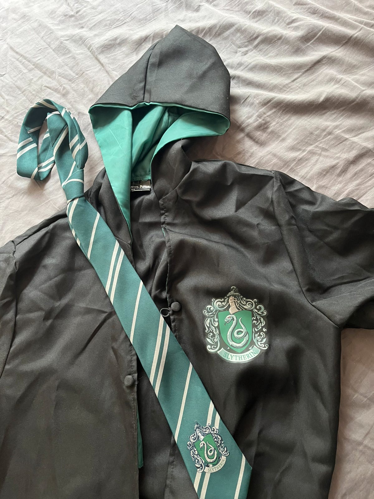 Harry Potter / Slytherin kappe m/slips | FINN-torget
