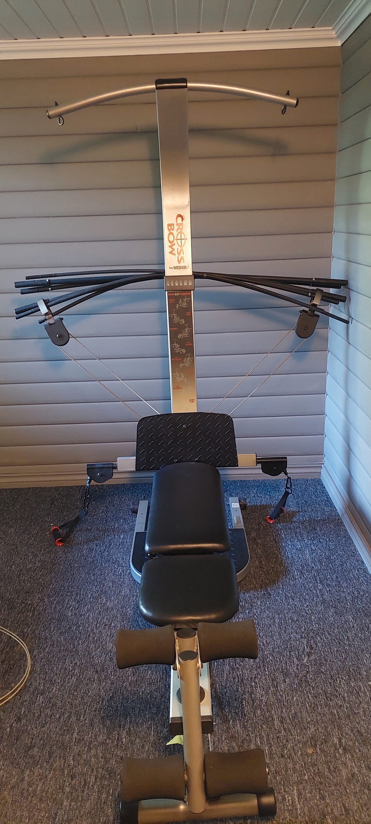 Weider cross bow legend treningsbenk | FINN-torget
