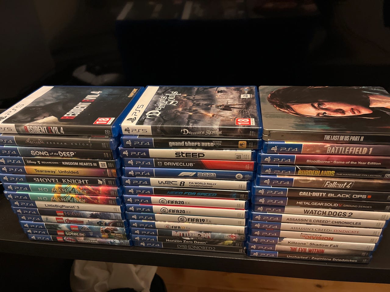 55 PS4 spill + PS5 tilbehør – selges hver for seg eller samlet | FINN ...