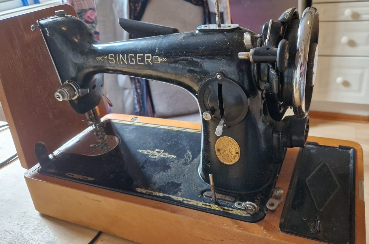 Singer 201K symaskin fra 1938 - Reservert til onsdag 11. juni kl1800 ...