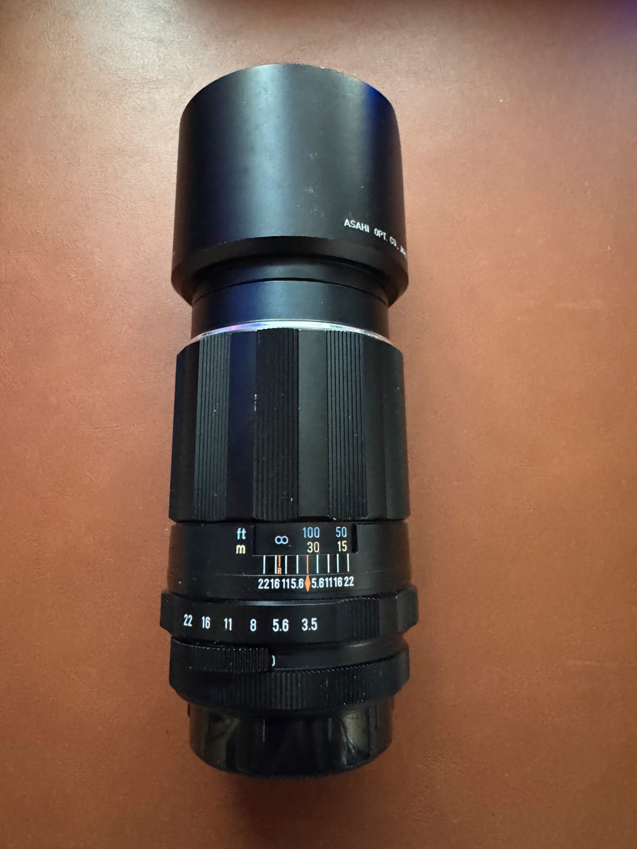 NY PRIS: Ashai Super-Multi Coated Takumar 135 mm 3.5 for M42-mount | FINN-torget