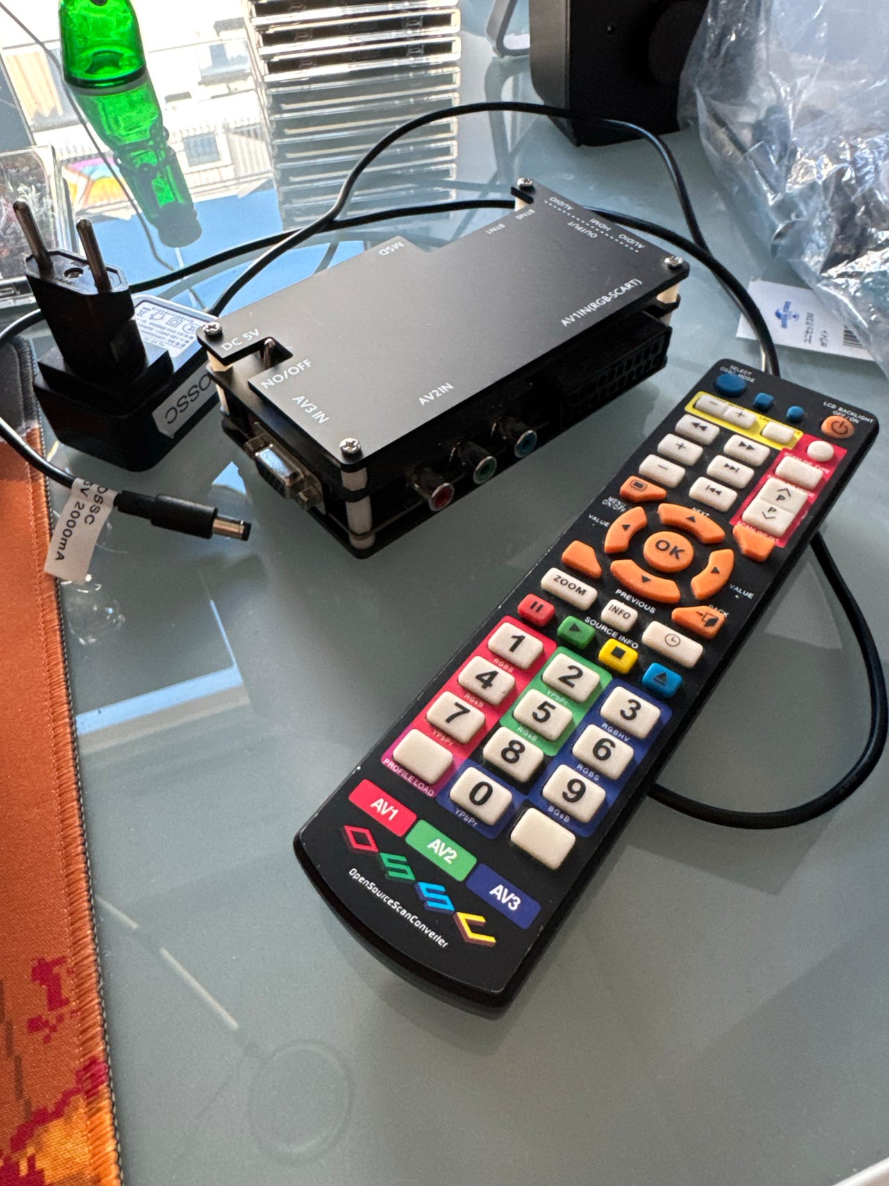 OSSC - Open Source Scan Conveter v1.6 (m/fjernkontroll & strøm) | FINN ...