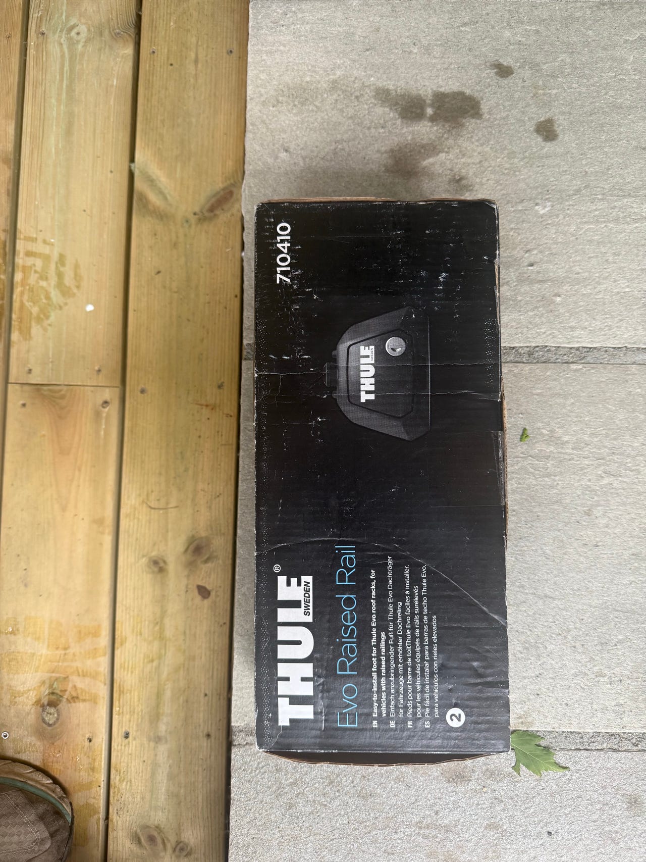 Thule EVO raised rail (ny) & 2 skinner i Alu (brukt) | FINN-torget