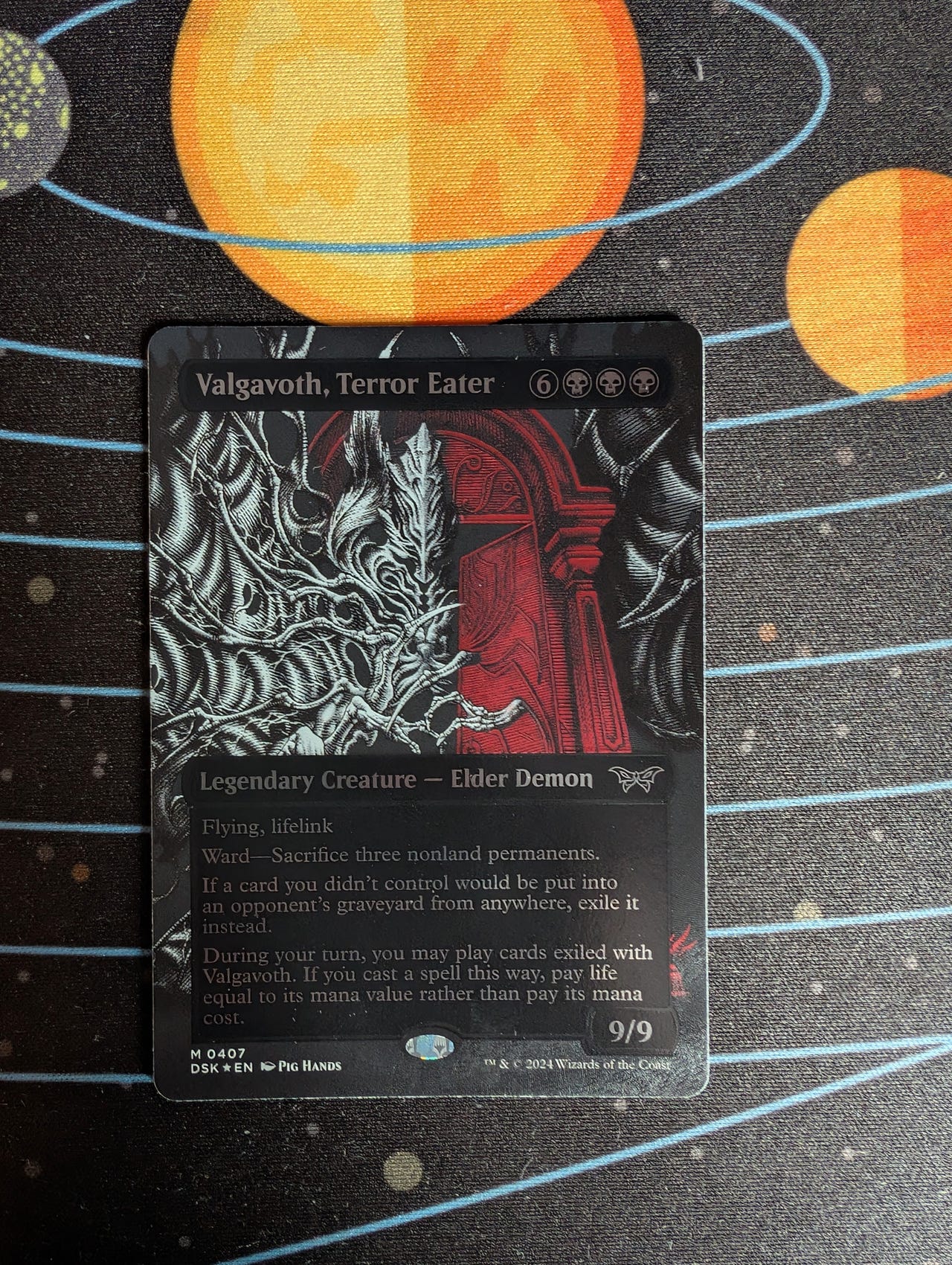 Magic the gathering, valgavoth texture foil | FINN-torget