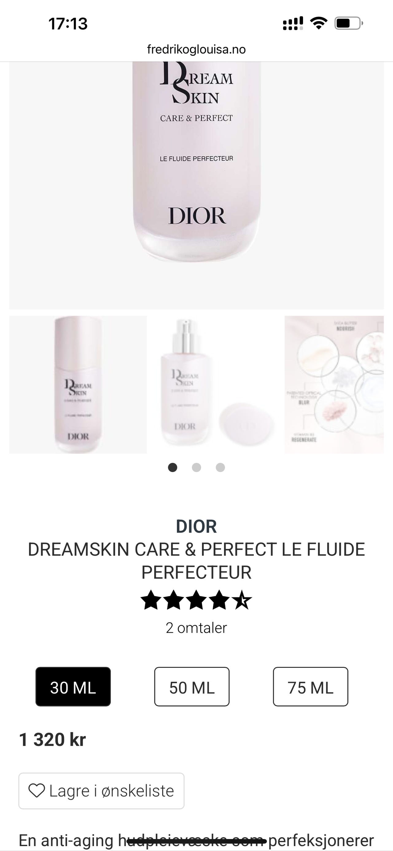 Dior Le Fluid Perfector | FINN-torget