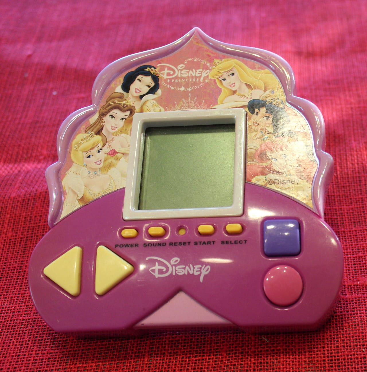 Disney Princess Pick-Up And Play Hand Held Video Game Zizzle ...