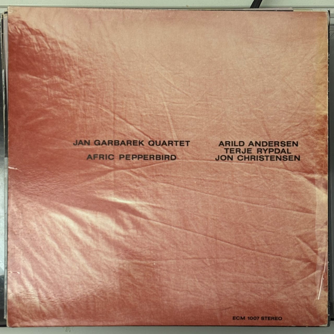 Jan Garbarek - Afric Pepperbird | FINN-torget