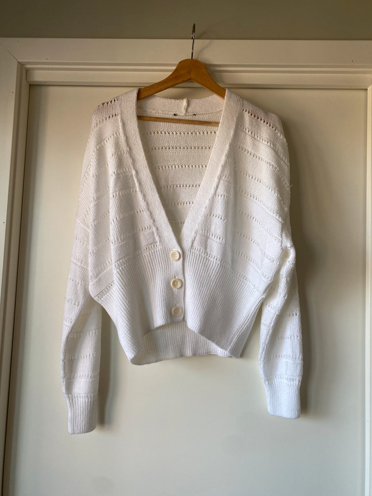 Hvit Cardigan | FINN-torget