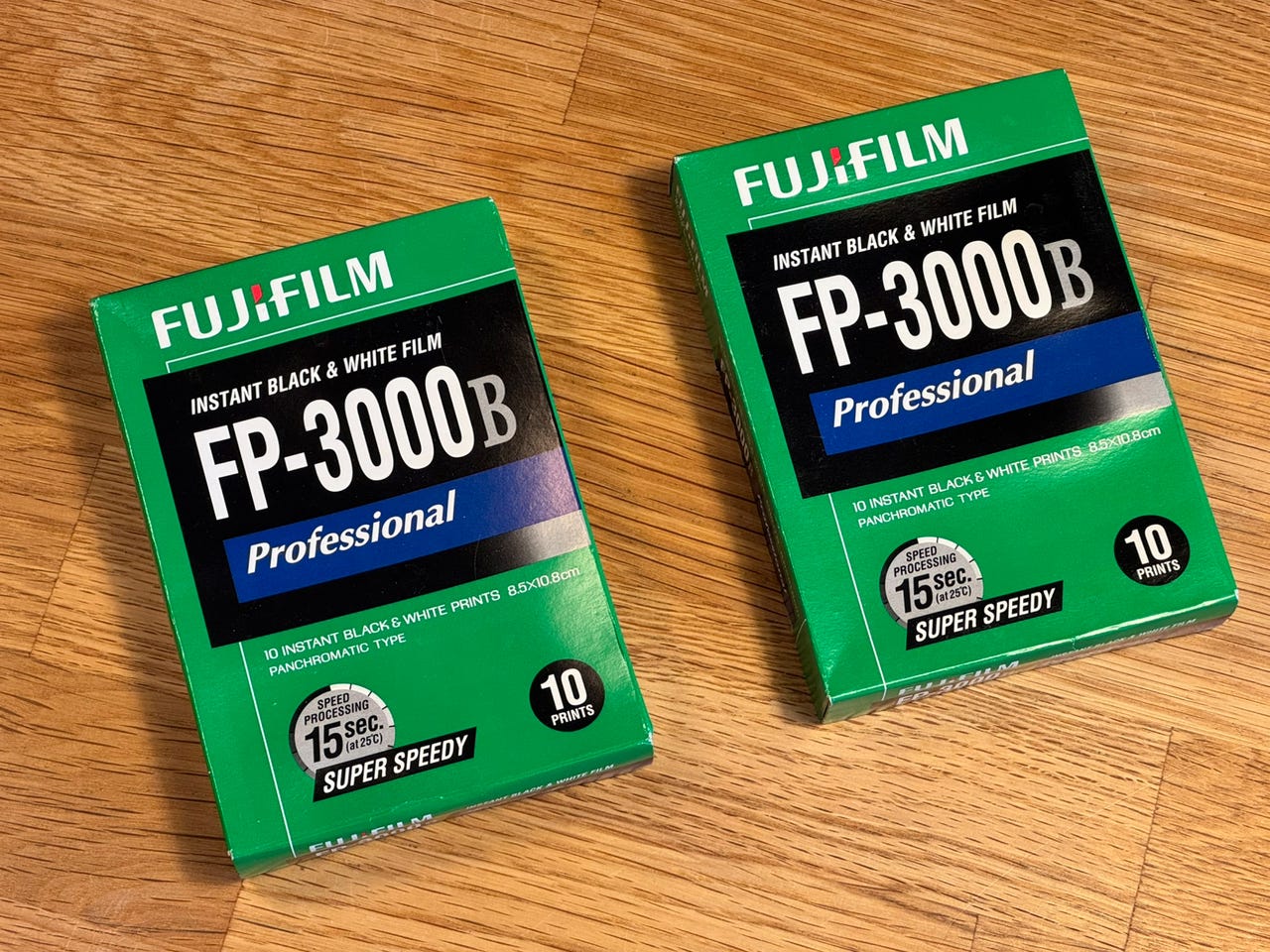 fujifilm FP-3000b (svart hvit) pack film | FINN-torget