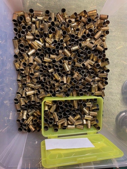 45 ACP hylser selges (1150 stk) | FINN-torget
