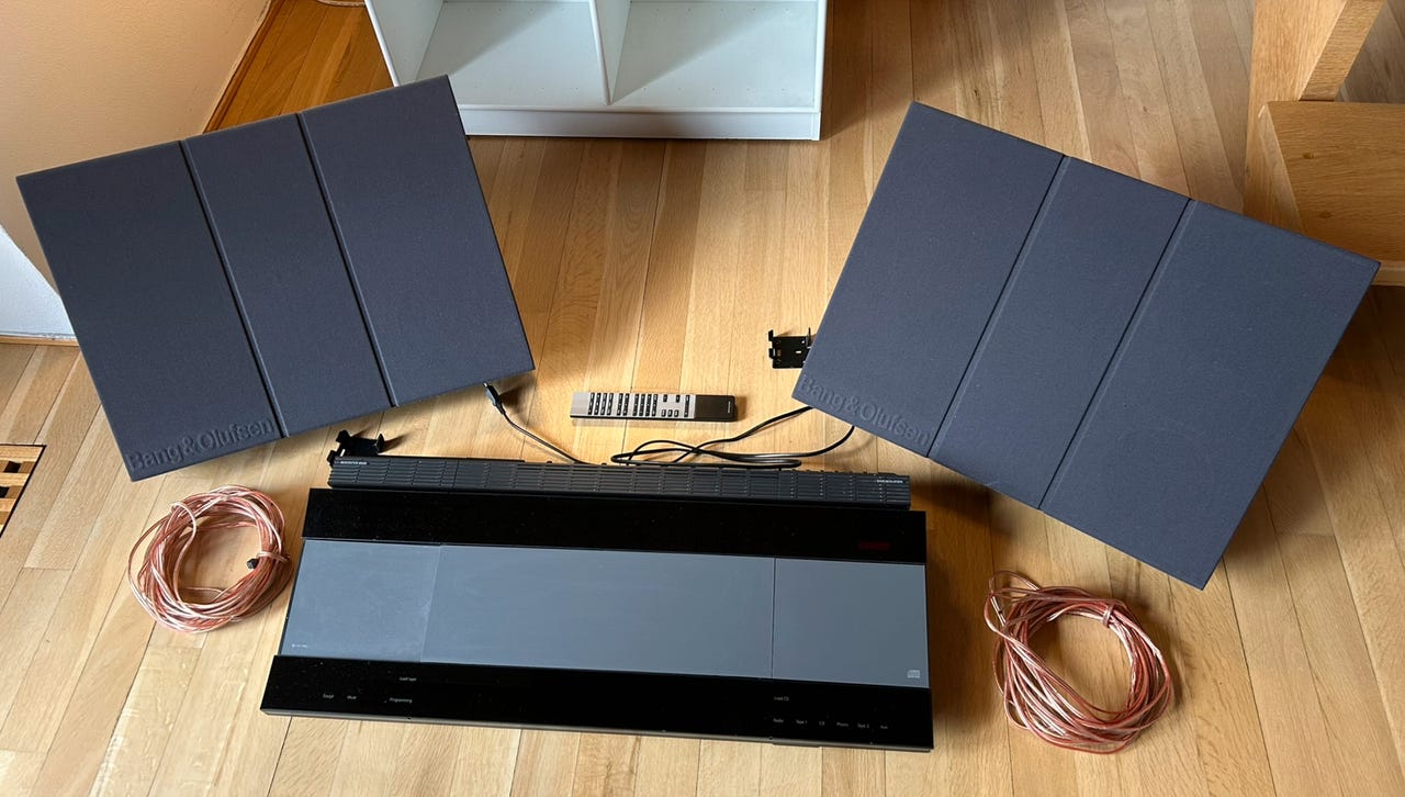 B&O Beocenter 8500 + 2 stk Beowox RL 60.2 høytalere | FINN-torget