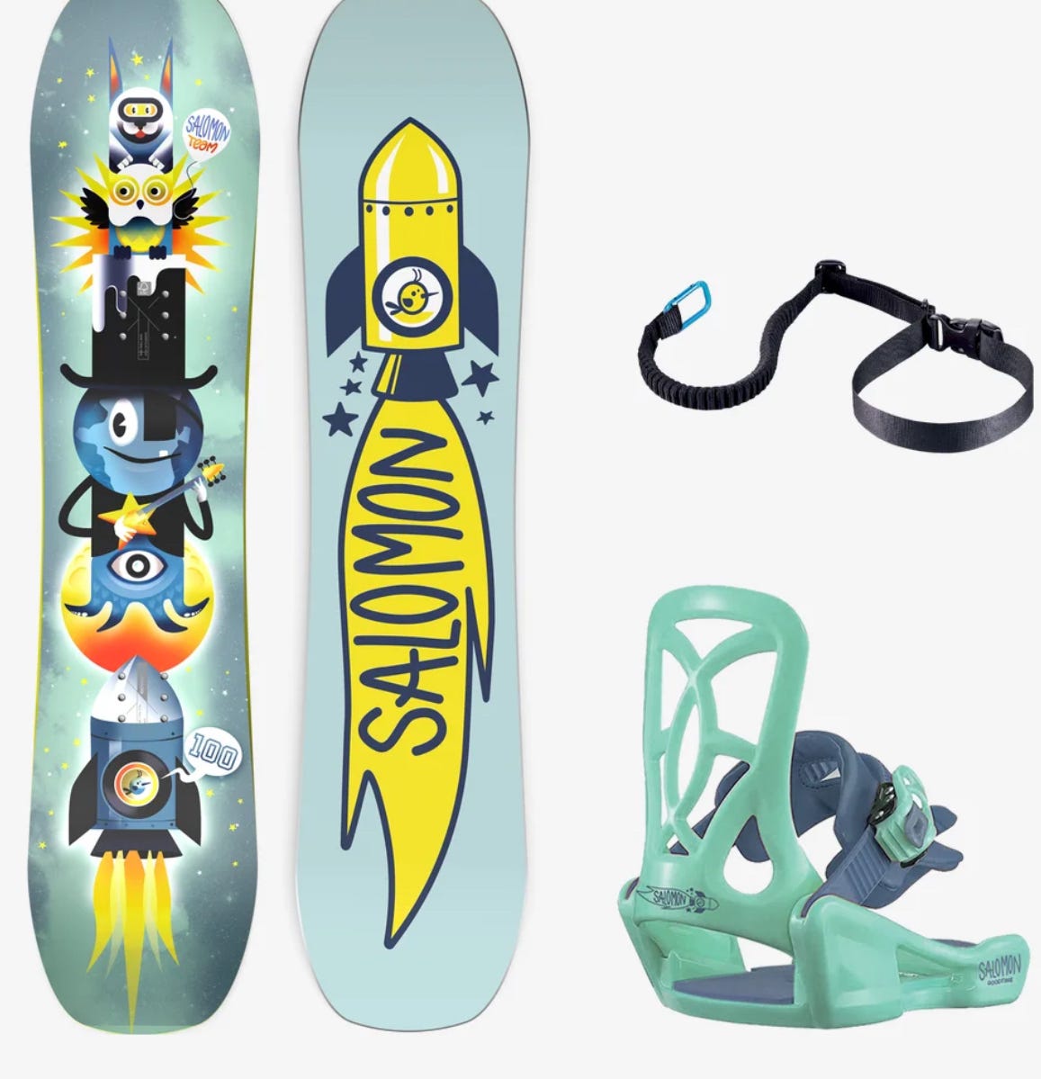 Nesten ubrukt snowboard med sko til barn! | FINN-torget