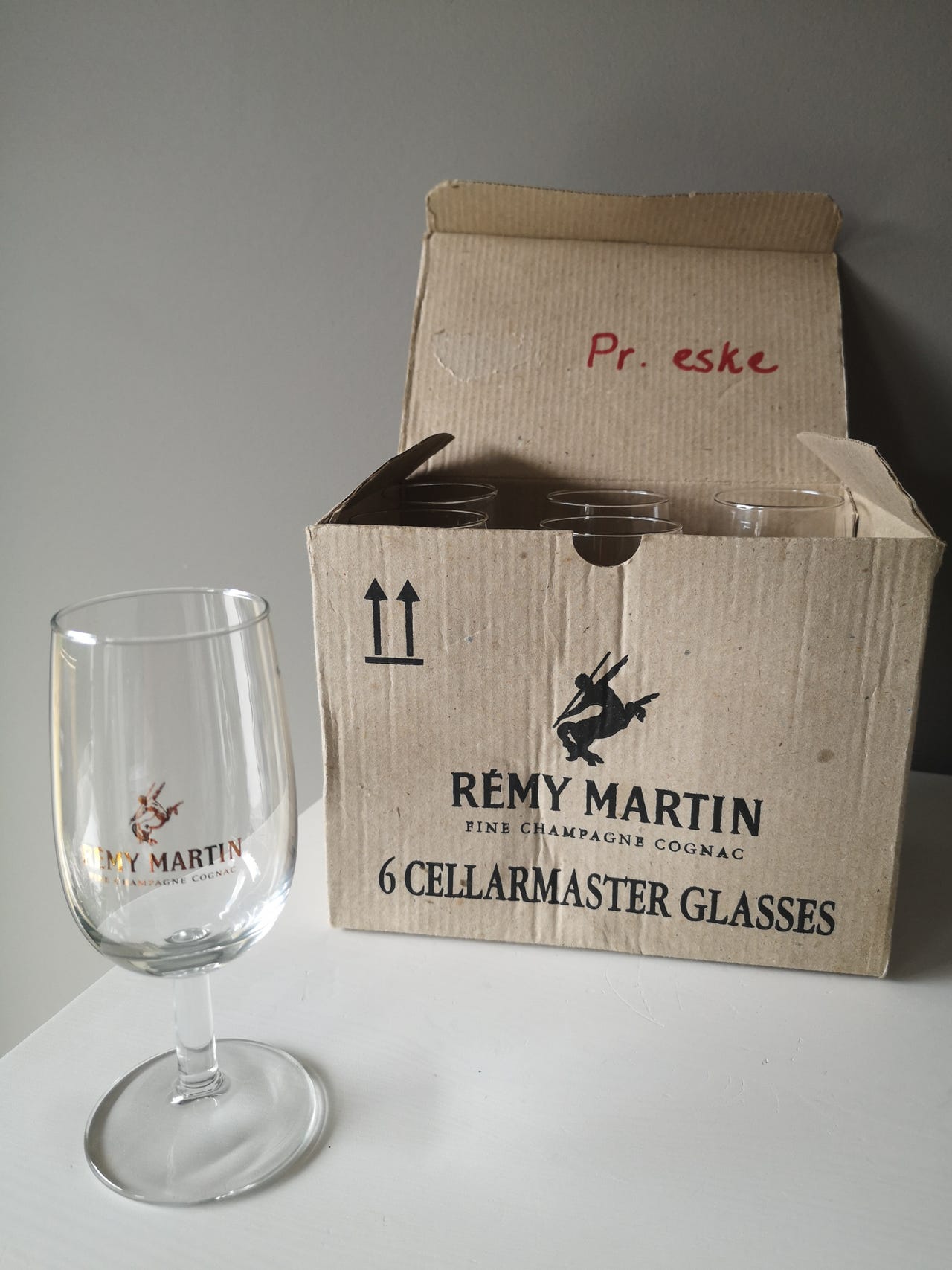 Remy Martin, 6 Cellarmaster glass. | FINN-torget