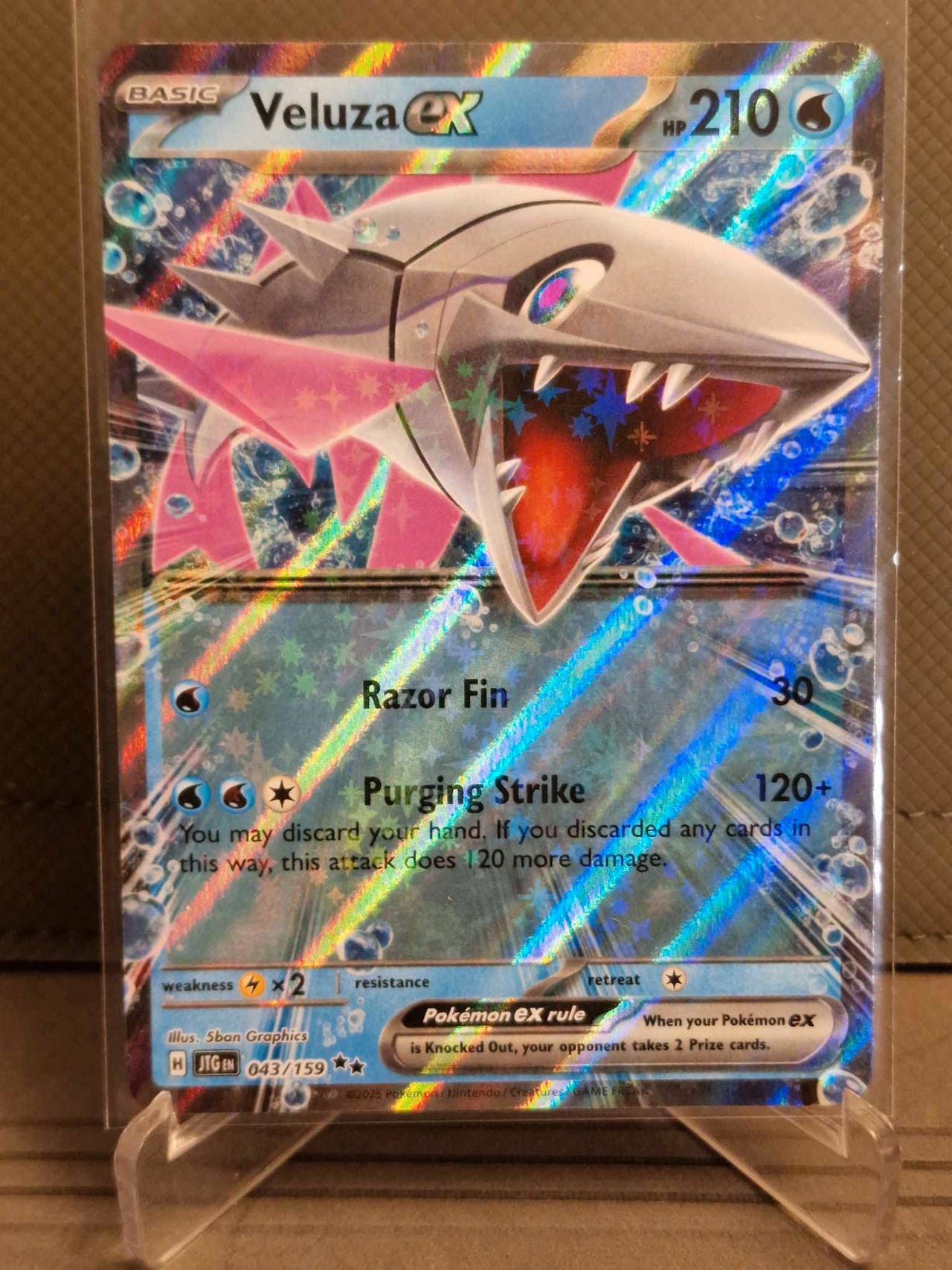 Veluza Ex #43 - Pokemon Journey Together | FINN-torget