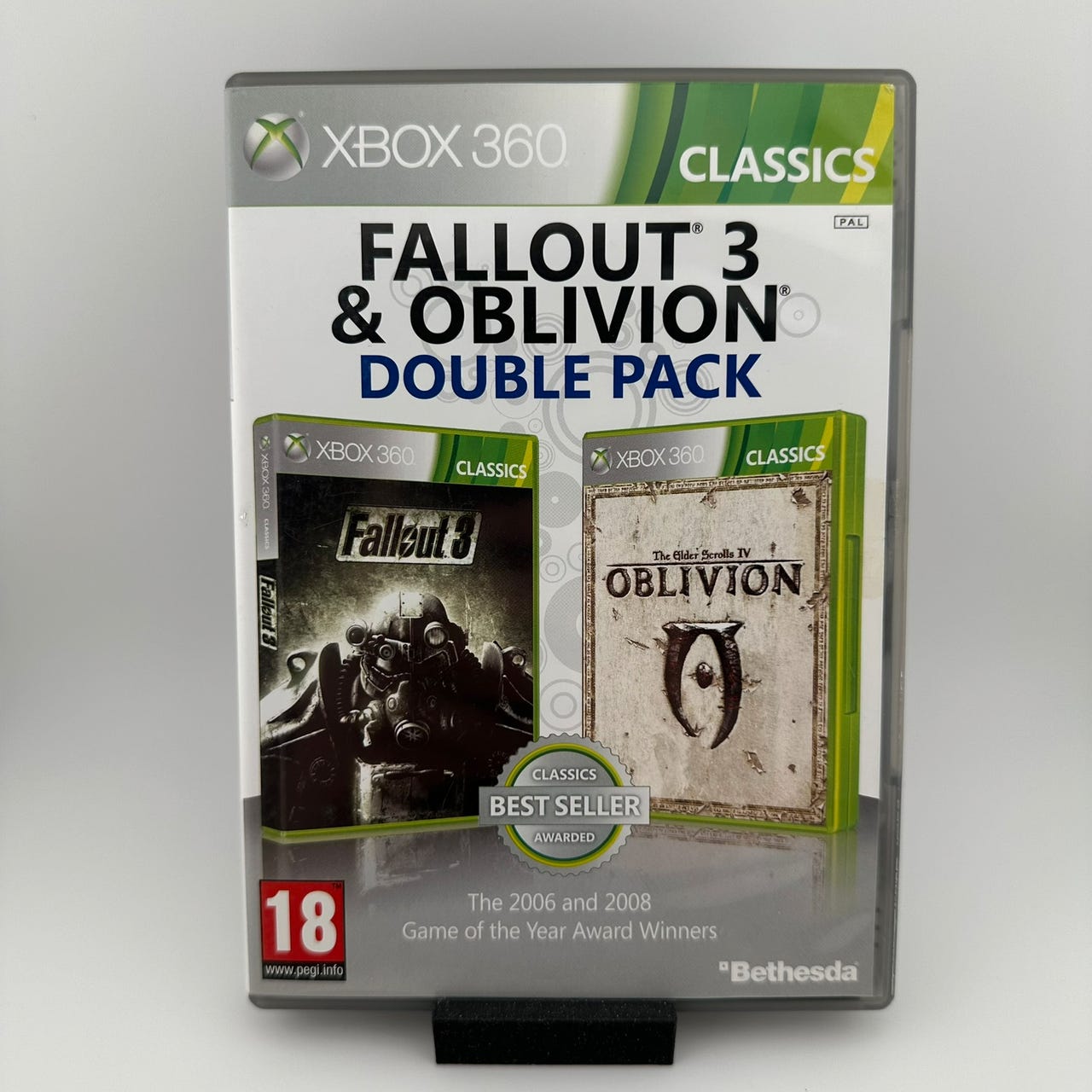 Xbox 360: Fallout 3 & Oblivion Double Pack | FINN-torget