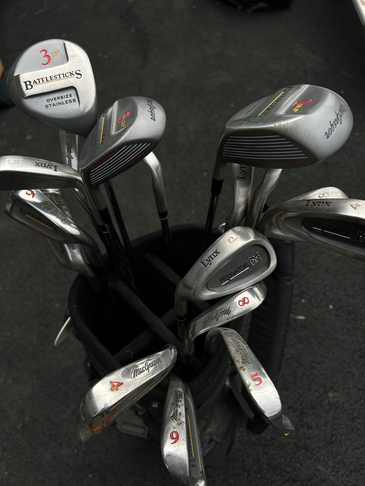 Vintage golfkøller - Lynx, MacGregor, Battlesticks m.m. | FINN-torget