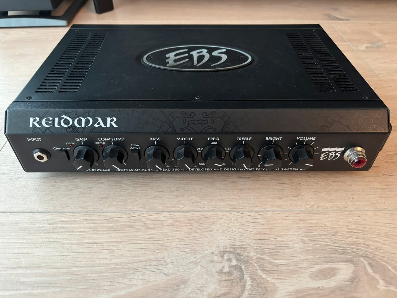 EBS Reidmar 250W Bass Amp Head/Forsterkertopp | FINN-torget
