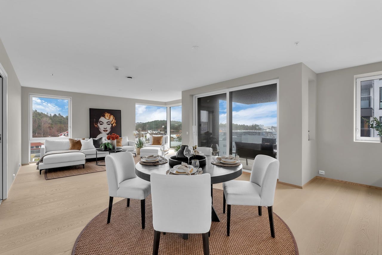 Marvika Torv, leil. A502 | Flott og moderne 4-romsleilighet i 5 etasje ...