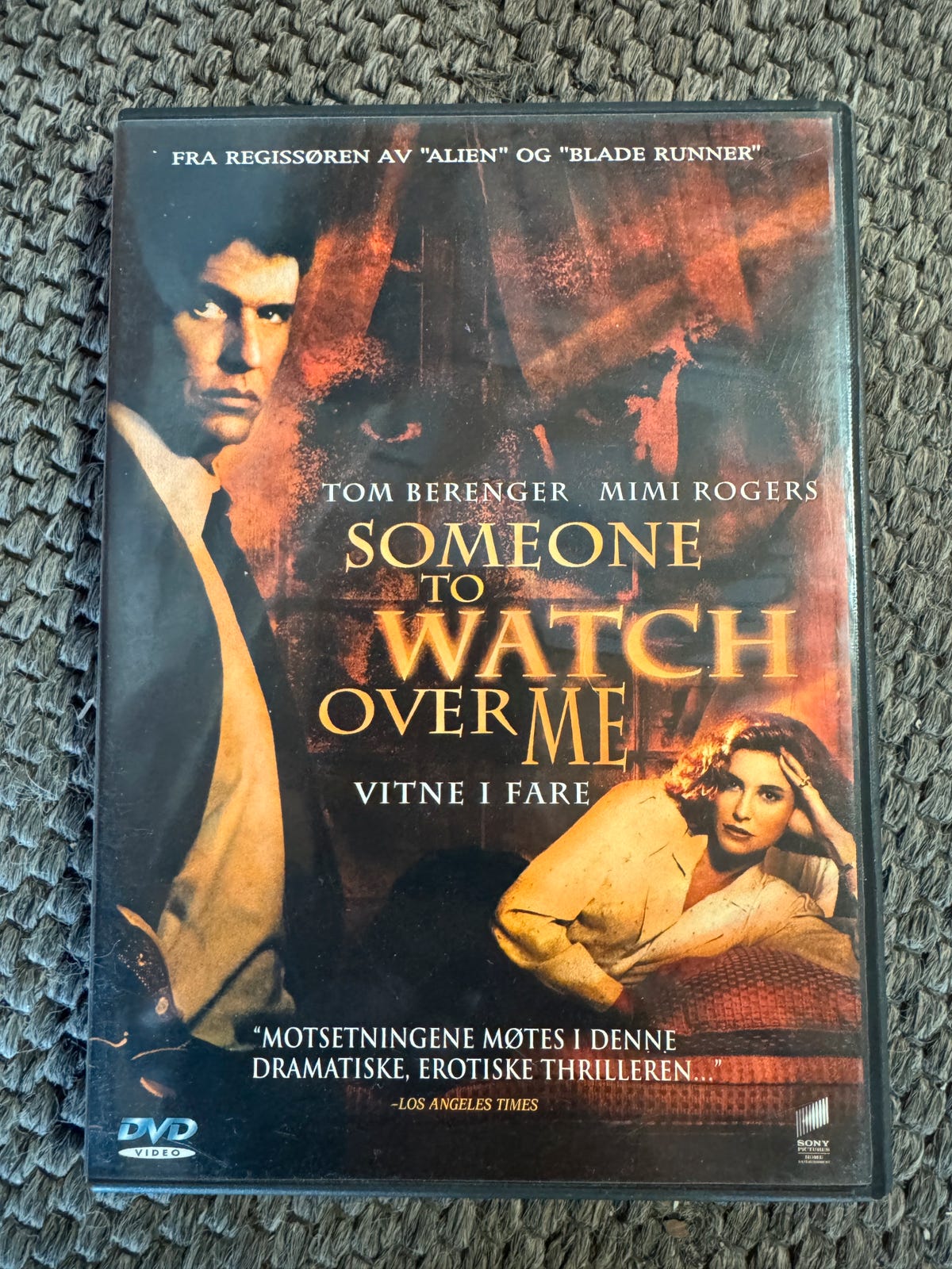 [DVD] Someone to Watch over me - 1987 (norsk tekst) | FINN-torget