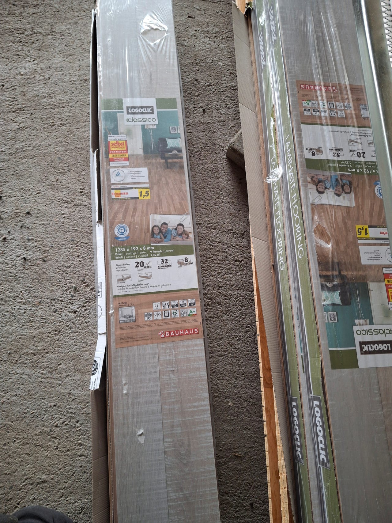 Logoclic - Laminatgulv - 3 pakker - uåpnet | FINN-torget