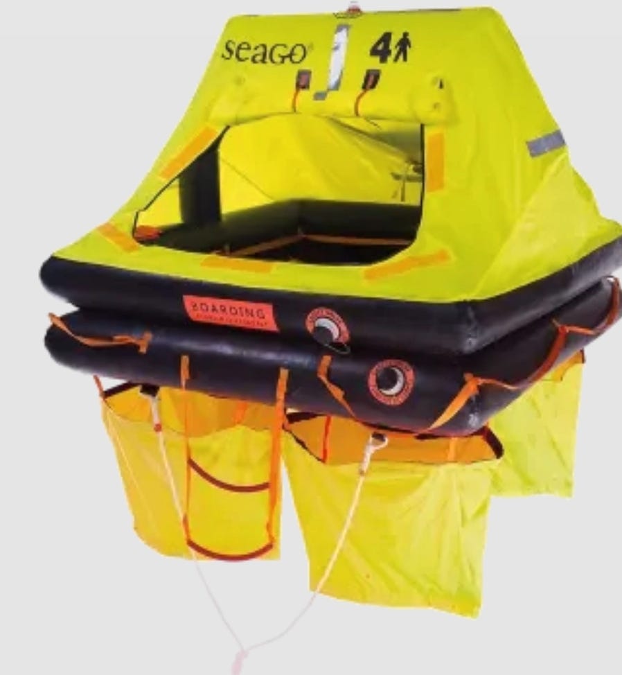 SeaGo redningsflåte | FINN-torget