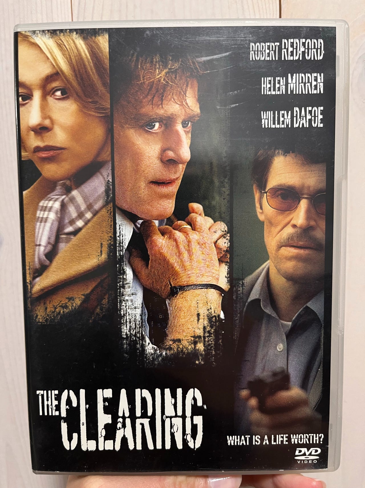 «The clearing» [DVD] 2004 Robert Redford Willem Dafoe Helen Mirren ...
