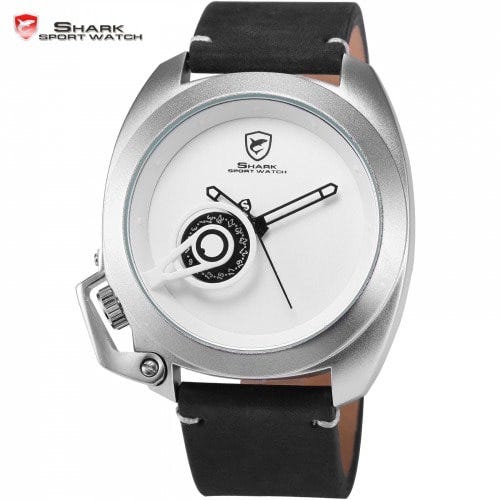 Shark Sport Watch Svart /hvit | FINN-torget