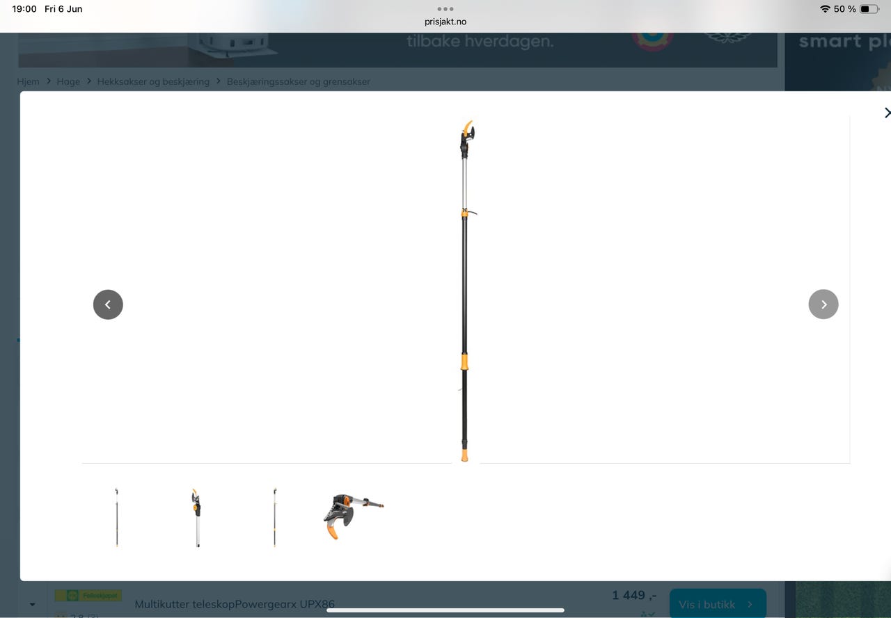 Fiskars Power gear UPX 86 | FINN-torget