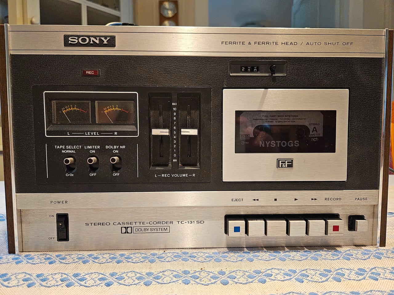 Sony TC-131 SD Stereo Kassettspiller – Retro & fullt fungerende! | FINN ...