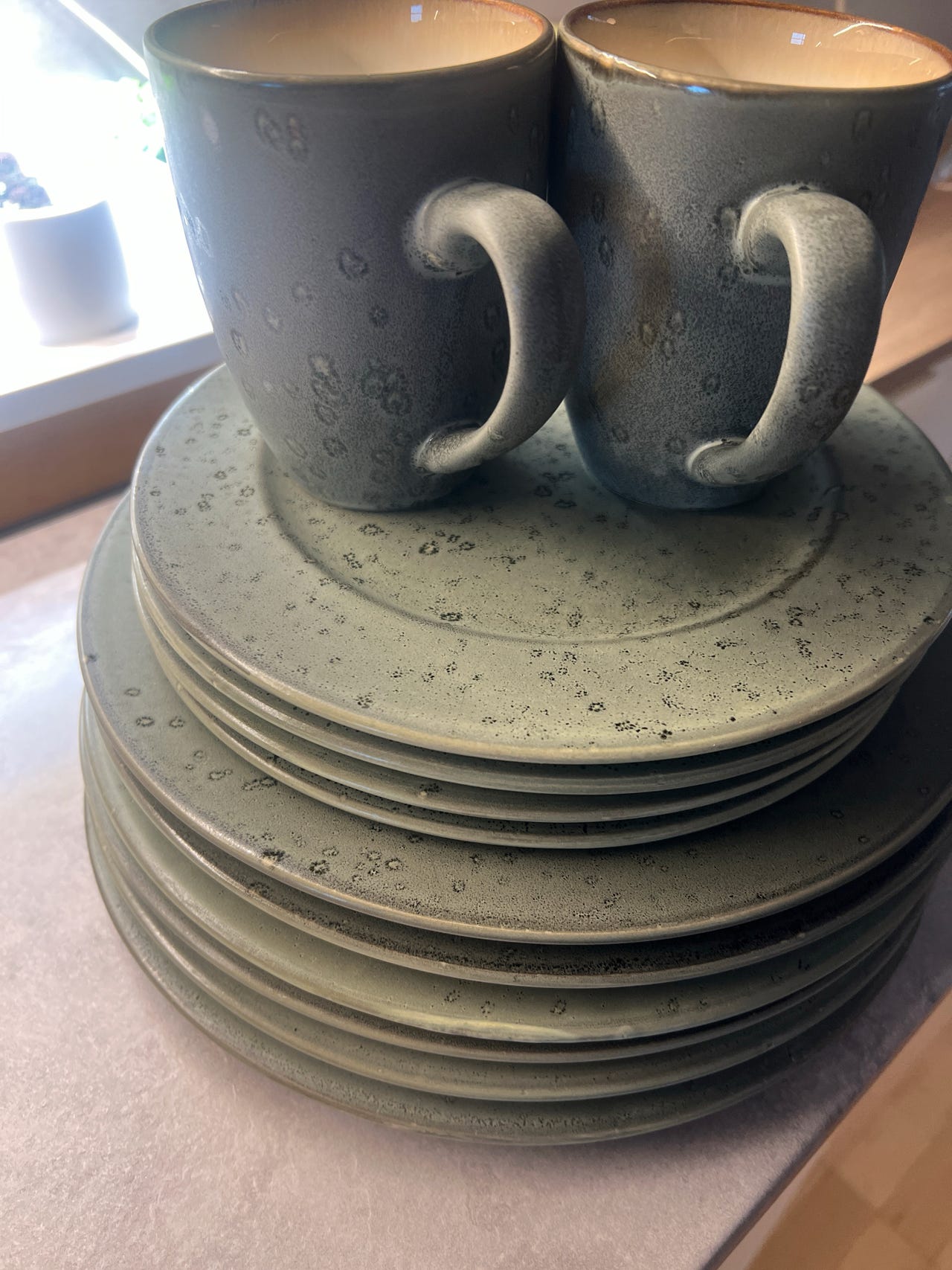 Bitz tallerken , frokost fat og 2 kopper | FINN-torget