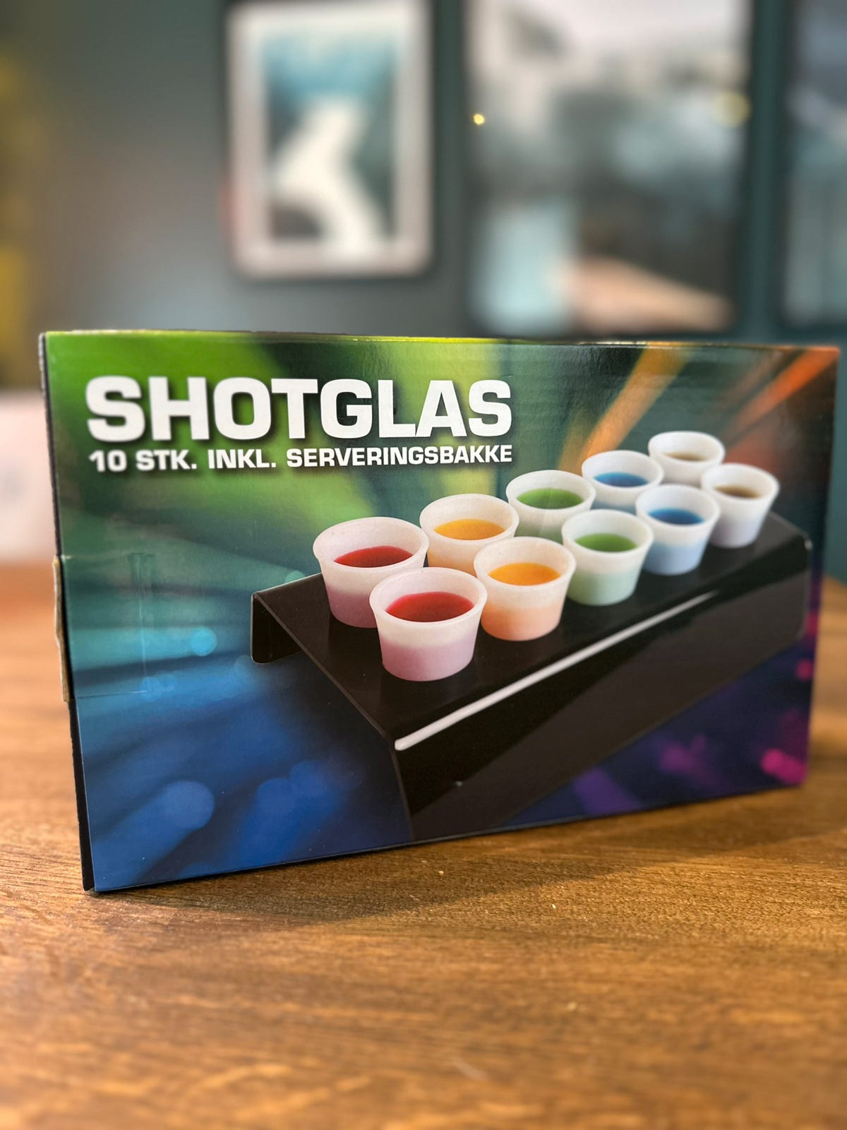 Shotglass med brett | FINN-torget