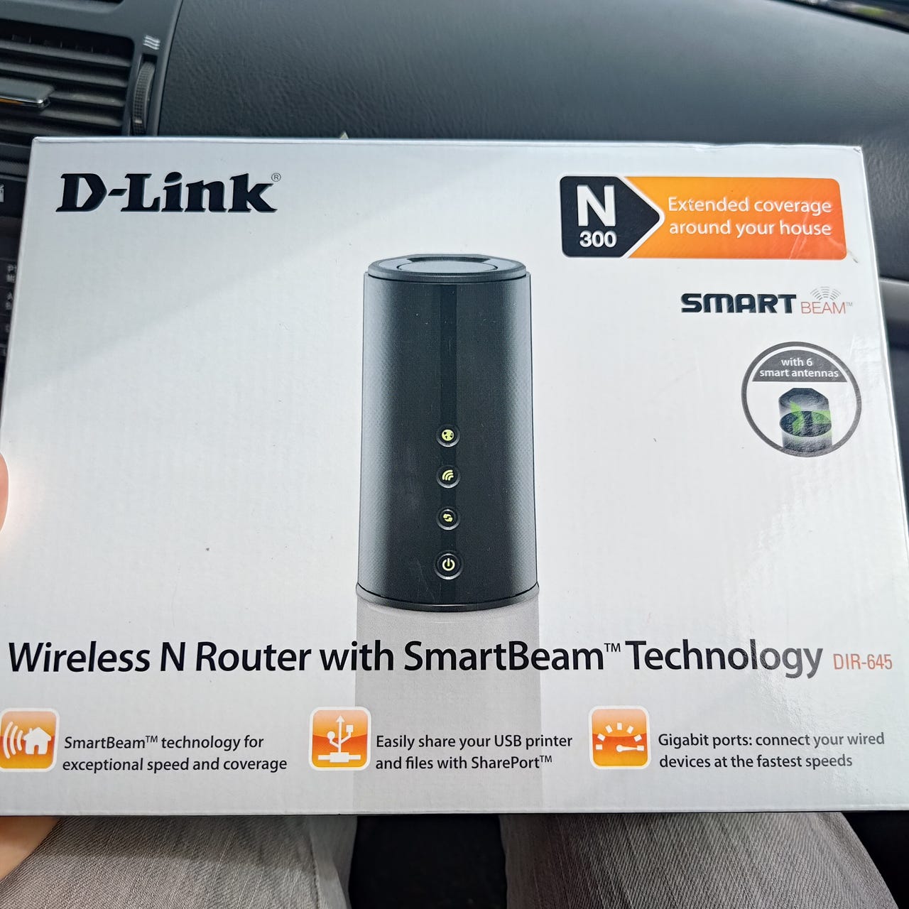 D-Link router med Smartbeam, uåpnet | FINN-torget