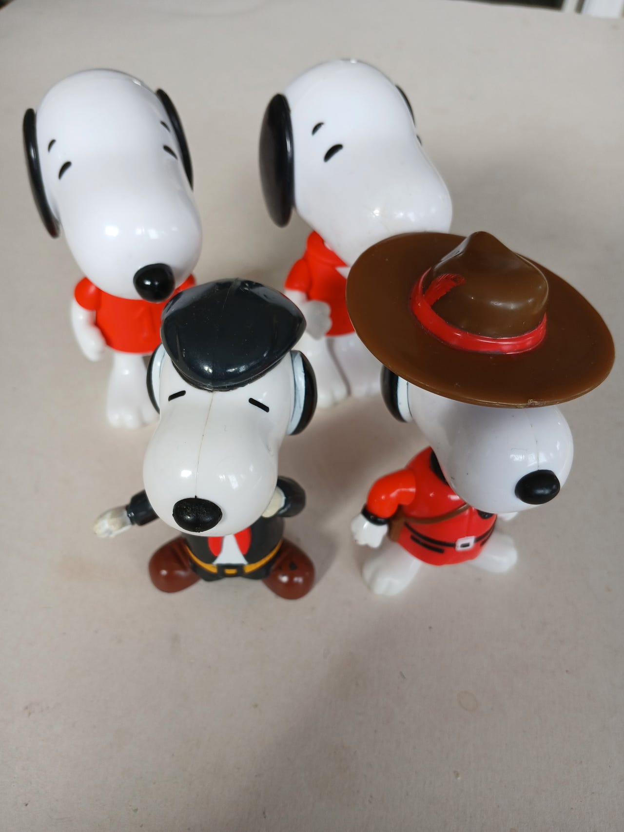 4 stk Snoopy figurer | FINN-torget